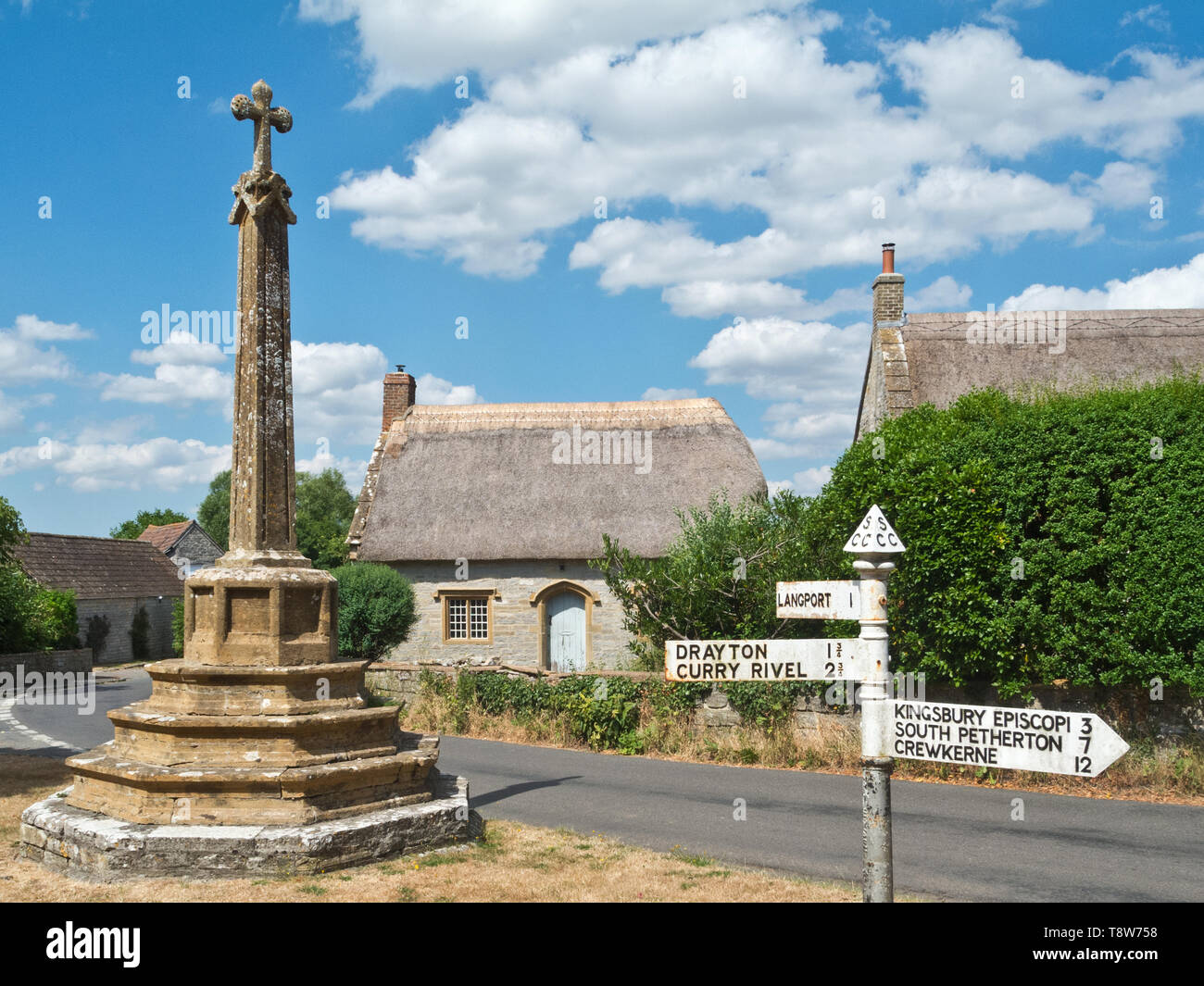 the war memorial at close to the church of St Peter and Paul at ...