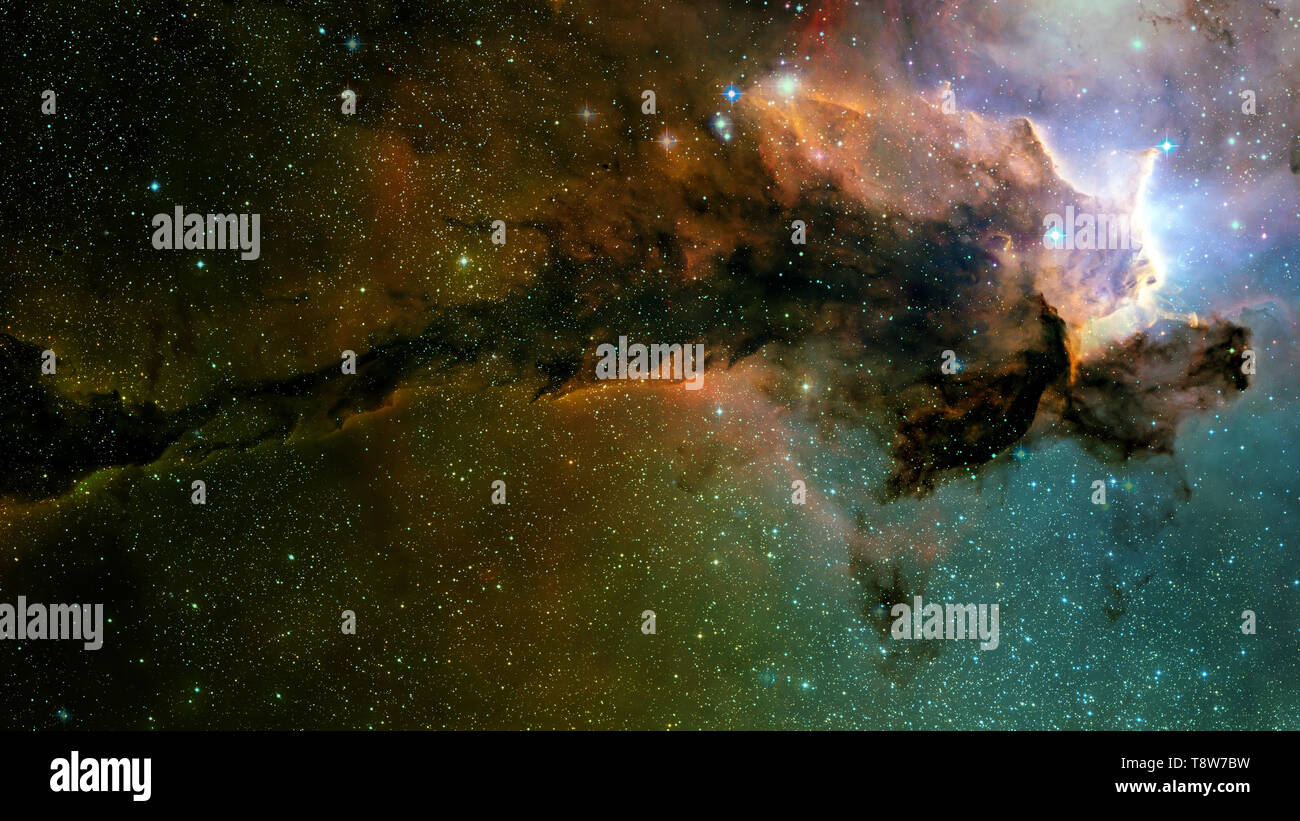 Colorful deep space. Universe concept background. Elements of this ...