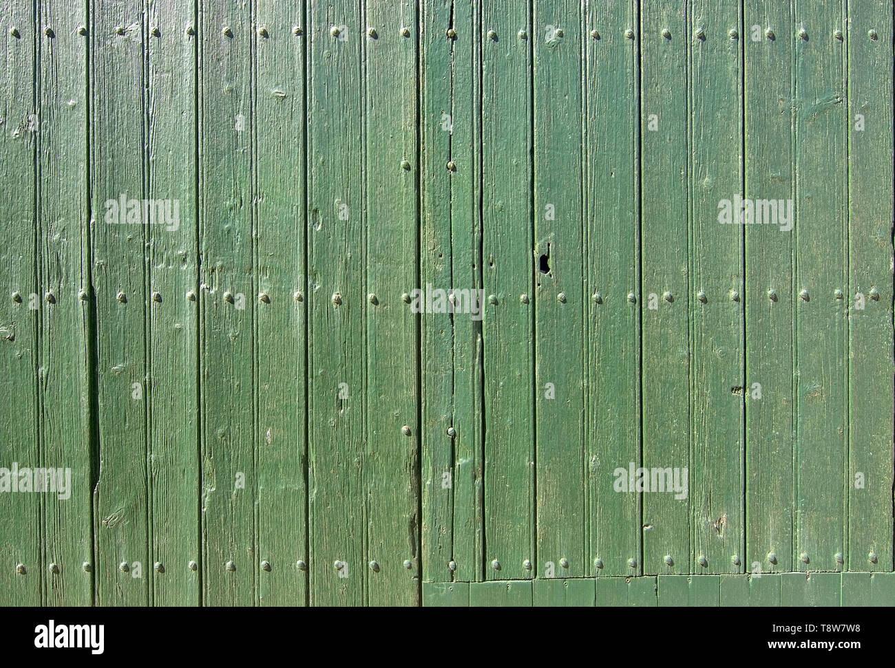 Painted green wall building structure background hi-res stock ...