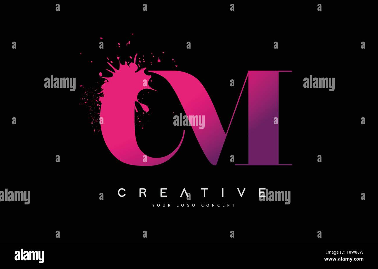 C m letter hi-res stock photography and images - Alamy