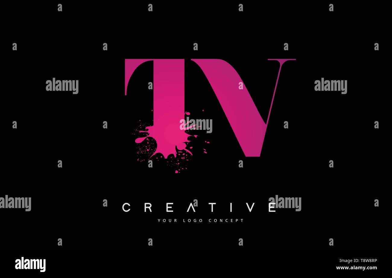 Colors tv logo Stock Vector Images - Alamy