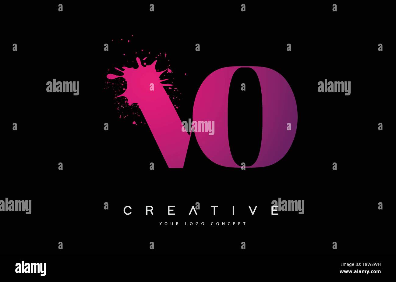 V o letter hi-res stock photography and images - Alamy