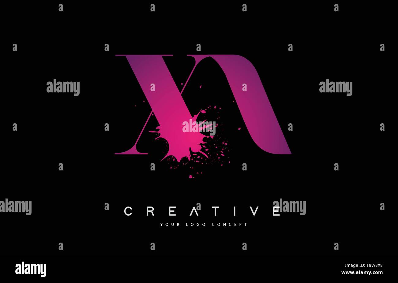 Xa font hi-res stock photography and images - Alamy