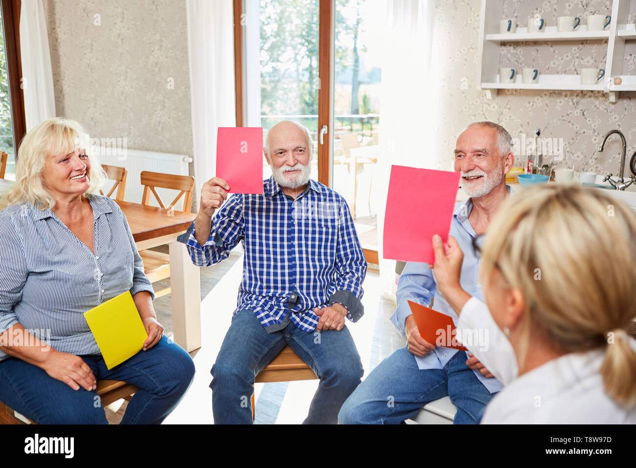 Elderly Group Therapy