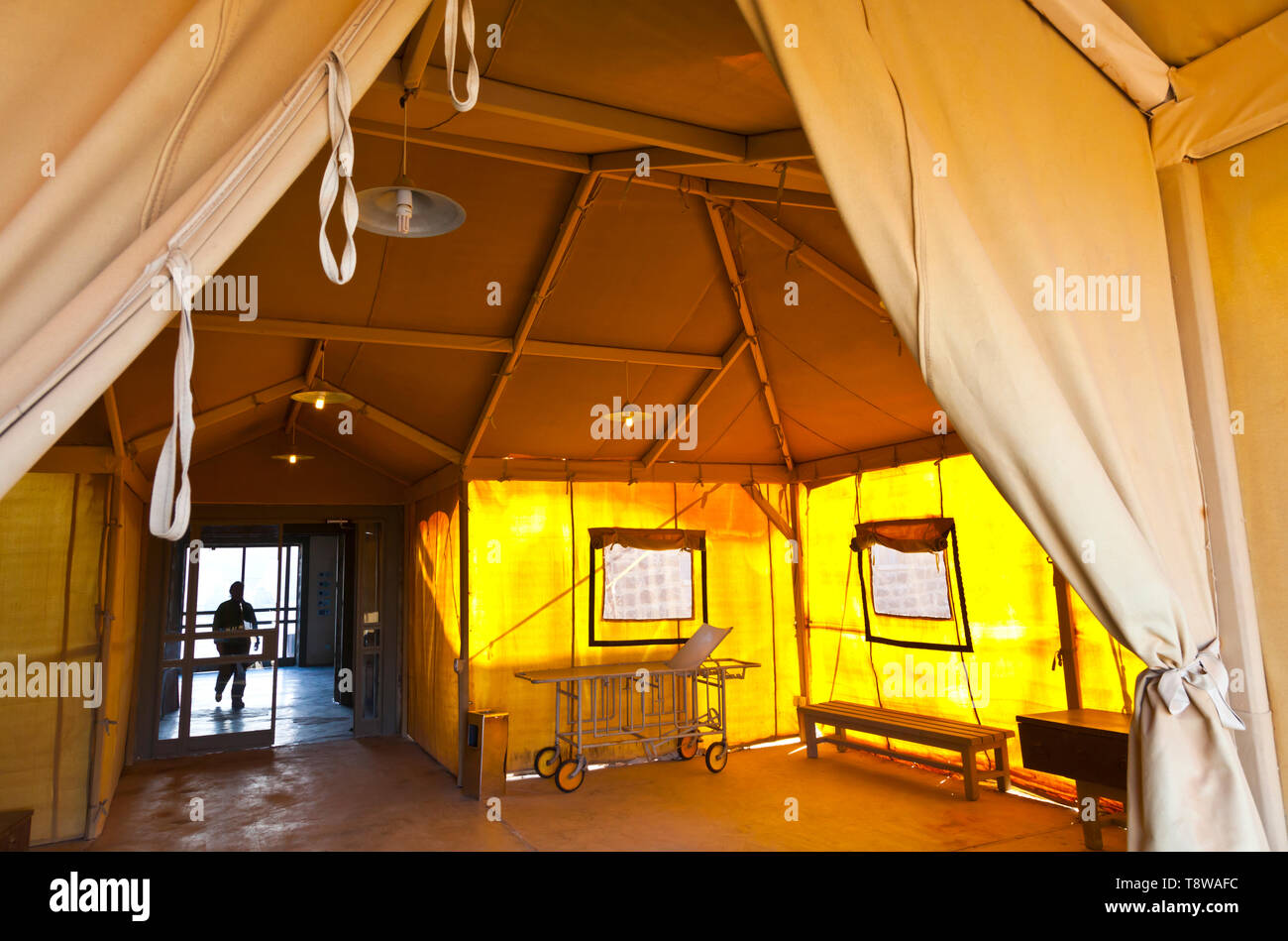 Azraq Lodge. Reserva Natural del Humedal de Azraq. Jordania, Oriente ...