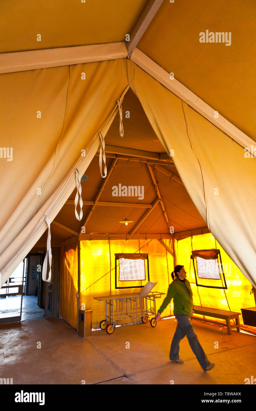 Azraq Lodge. Reserva Natural del Humedal de Azraq. Jordania, Oriente ...