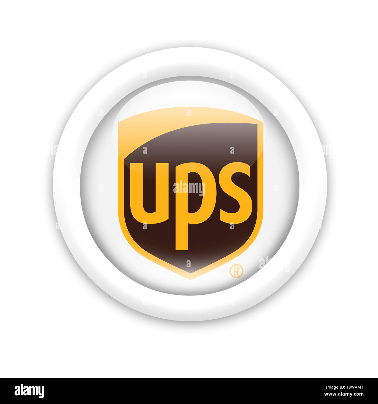 UPS logo Stock Photo - Alamy