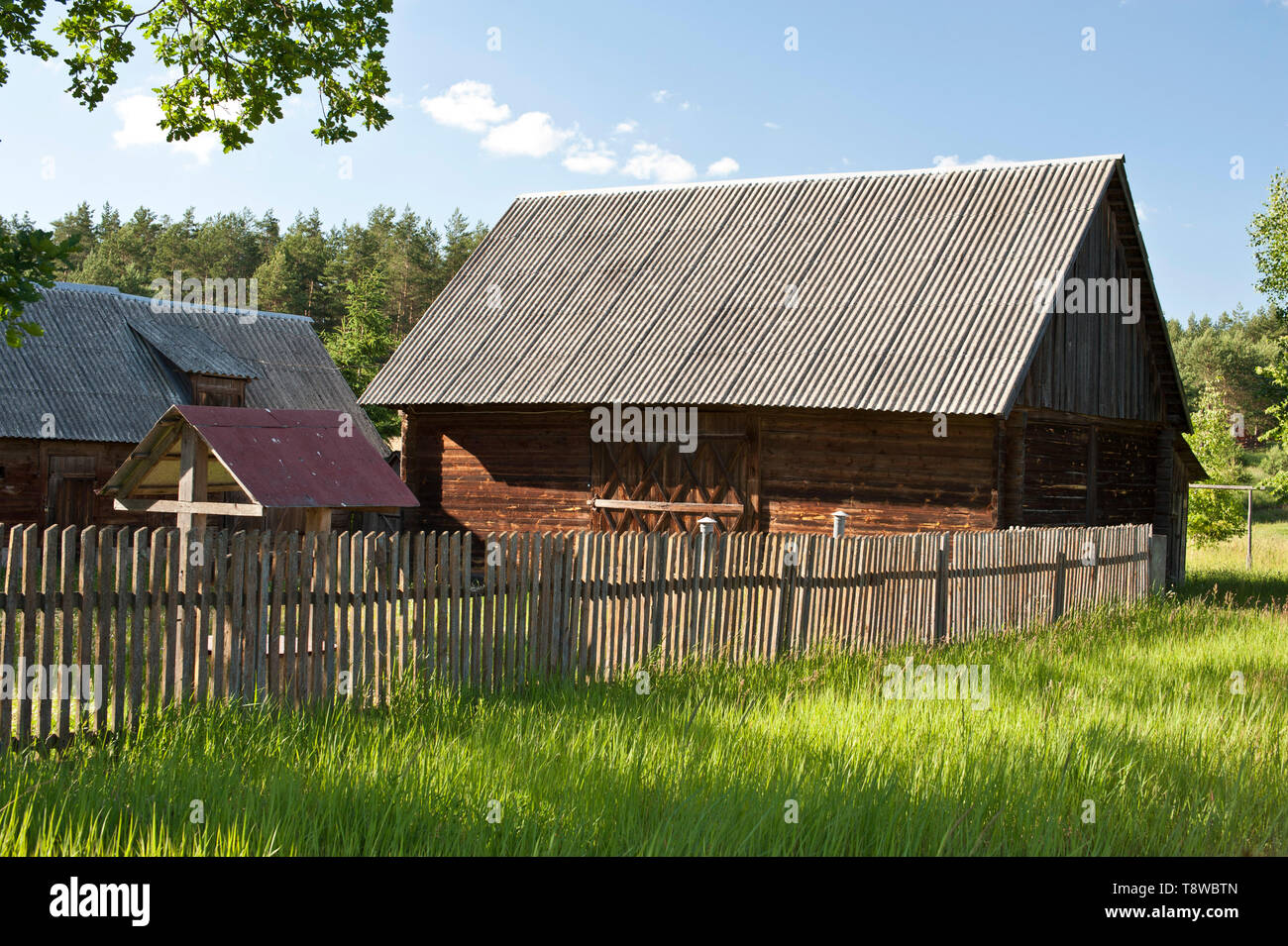 Podlasie cottage poland hi-res stock photography and images - Alamy