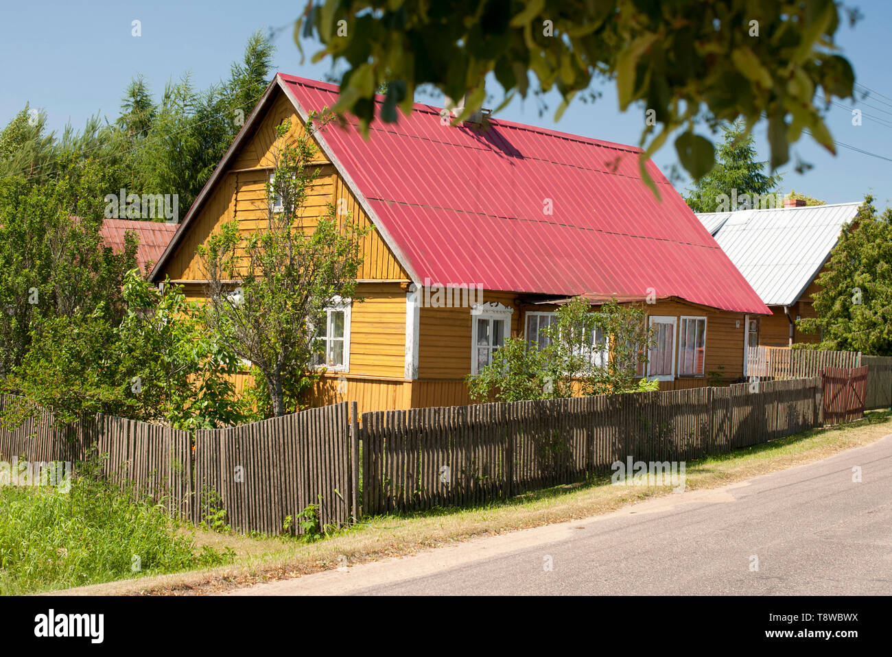 Podlasie cottage poland hi-res stock photography and images - Alamy