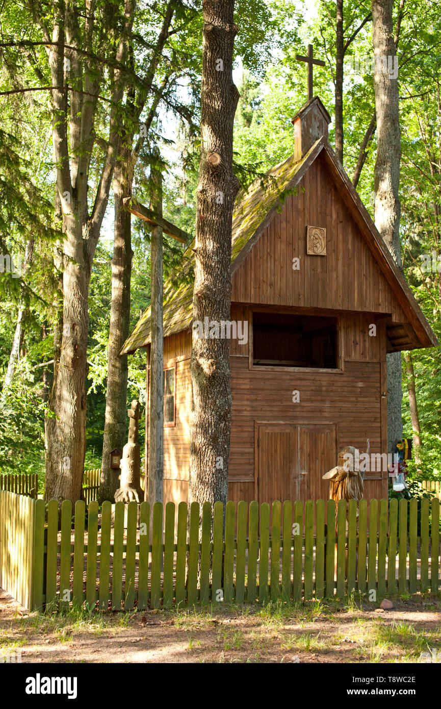 Chapel in forest hi-res stock photography and images - Alamy
