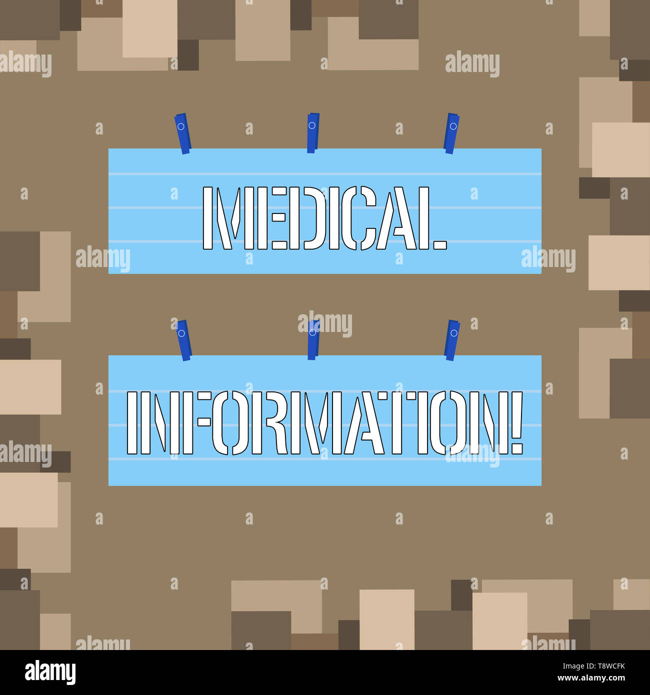Conceptual hand writing showing Medical Information. Concept meaning ...