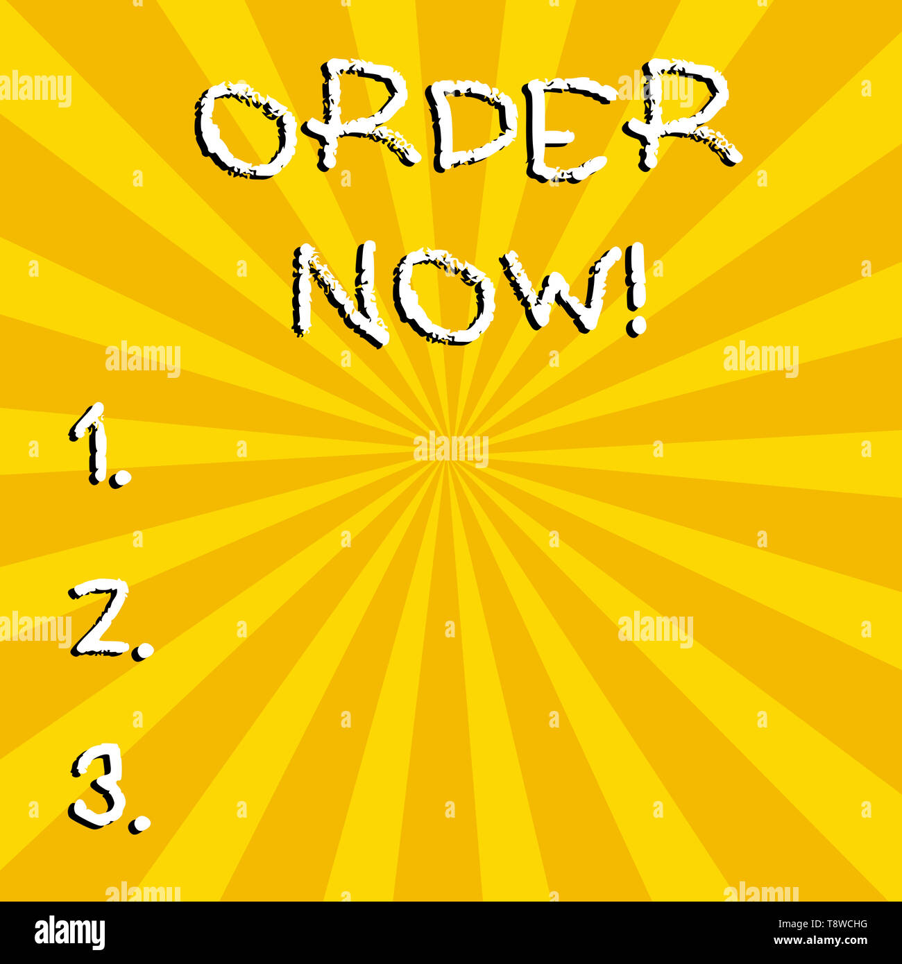 Conceptual hand writing showing Order Now. Concept meaning confirmed ...