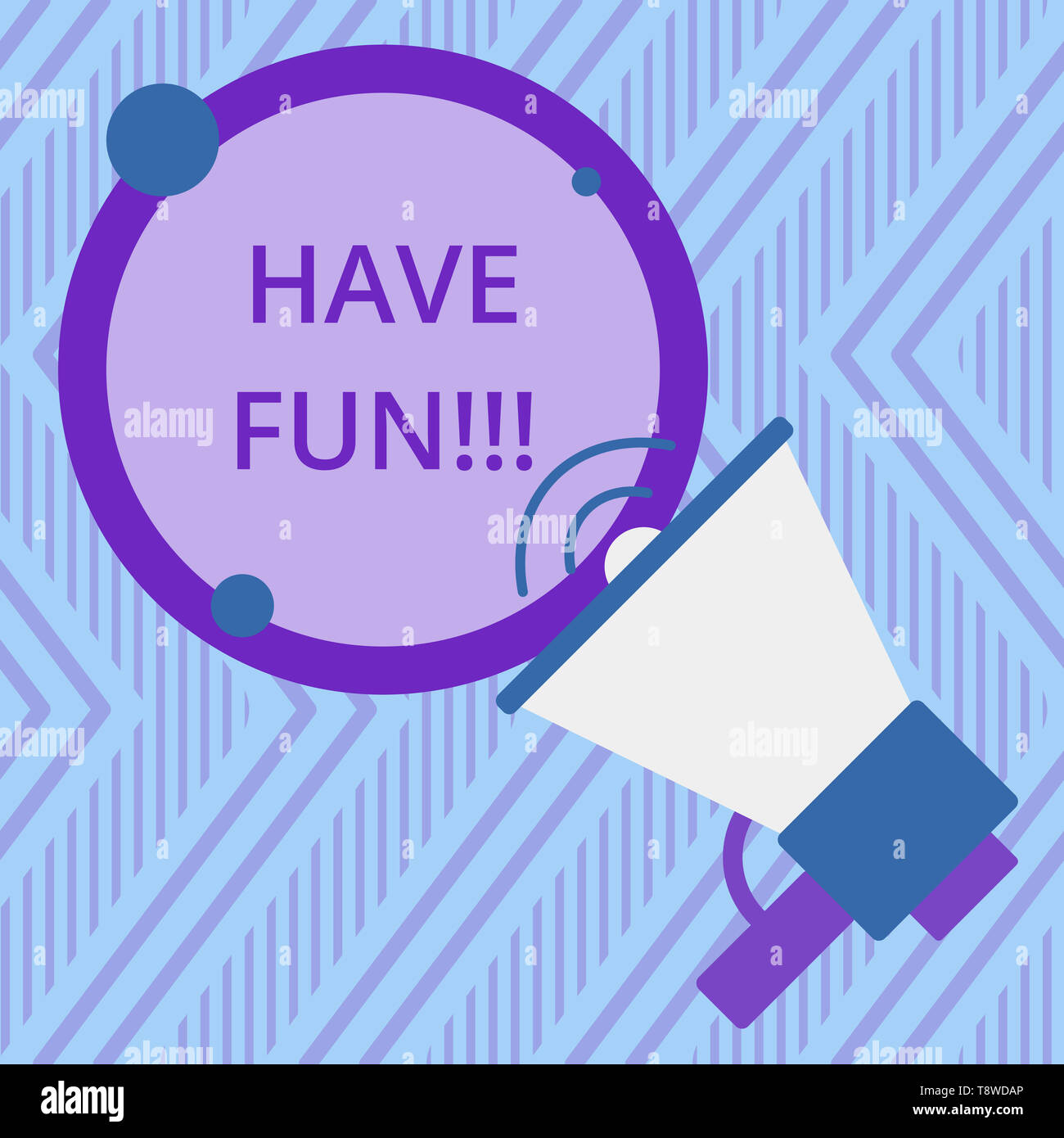 Conceptual hand writing showing Have Fun. Concept meaning wish somebody ...