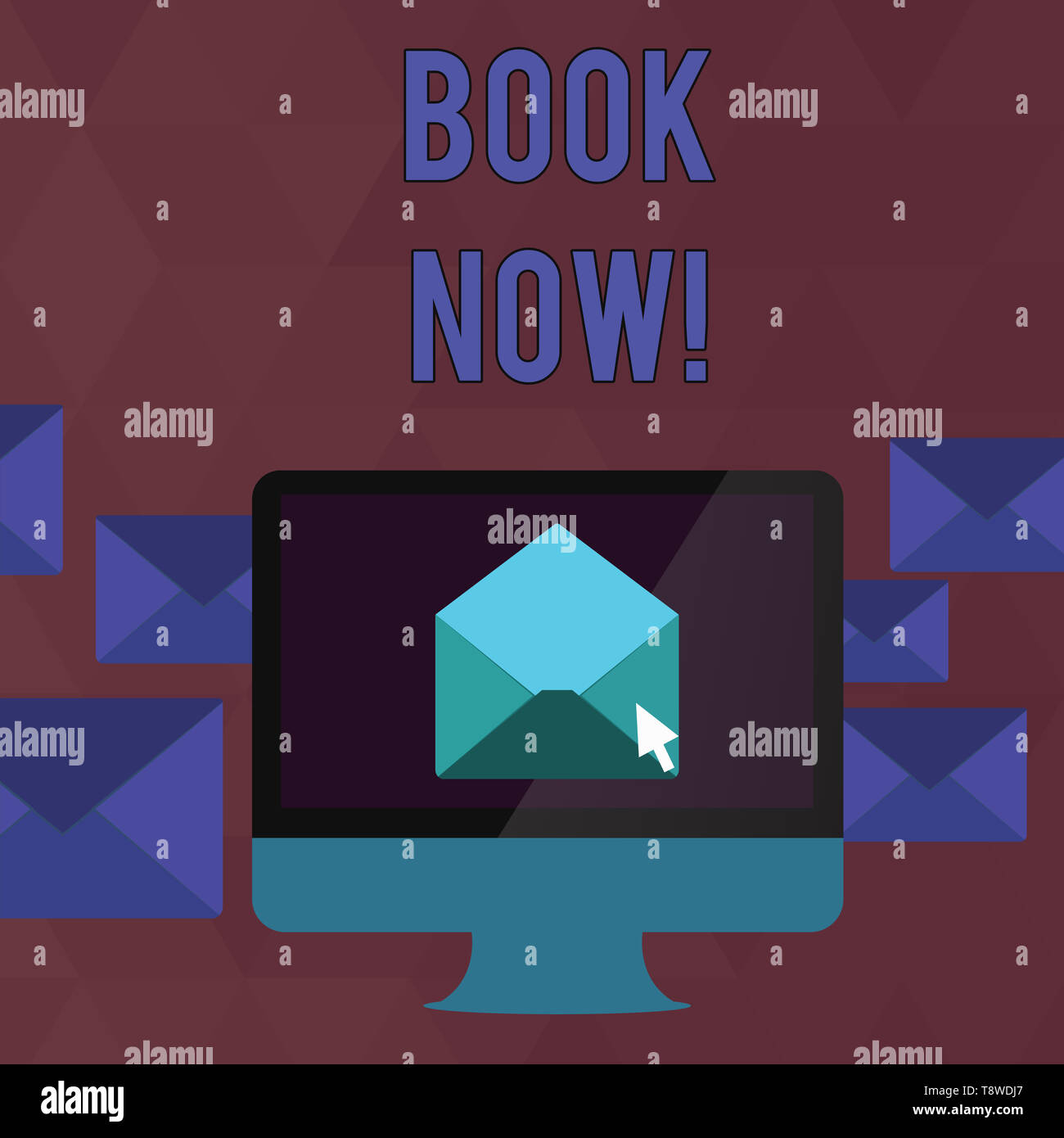 Handwriting text Book Now. Conceptual photo guaranteed to have place ...