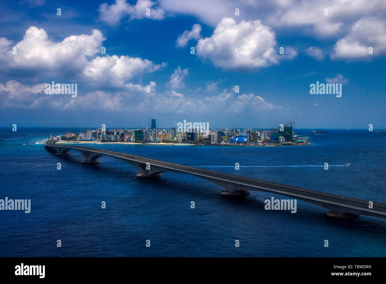 Maldives male island capital city hi-res stock photography and images ...