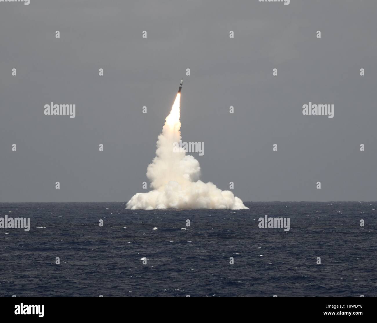 190509-N-VM082-0022 ATLANTIC OCEAN (May 9, 2019) An unarmed Trident II ...