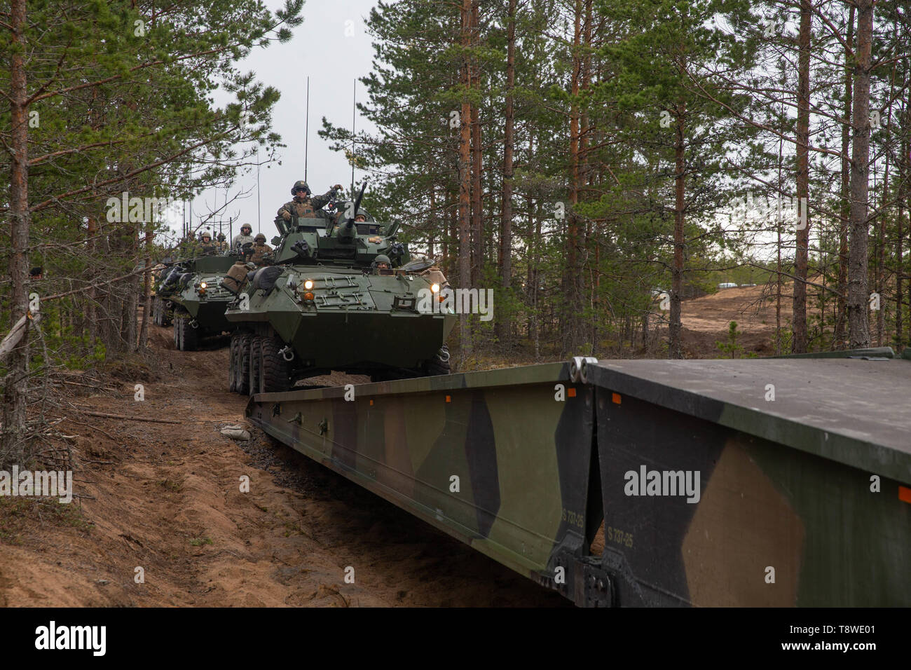 Armored vehicle launched bridge hi-res stock photography and images - Alamy