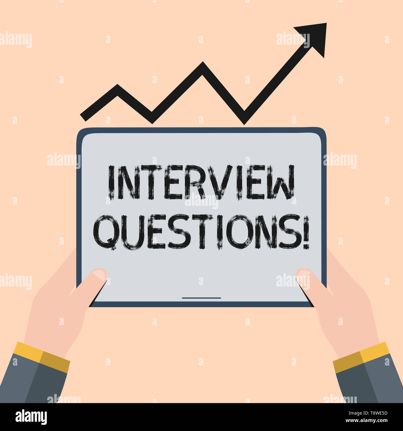 Handwriting text writing Interview Questions. Conceptual photo Typical ...