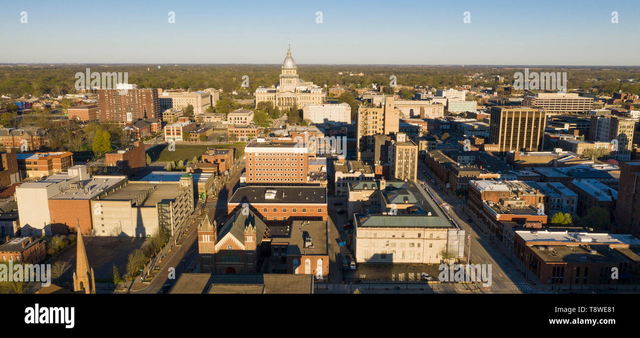 Old state capitol springfield illinois hi-res stock photography and ...