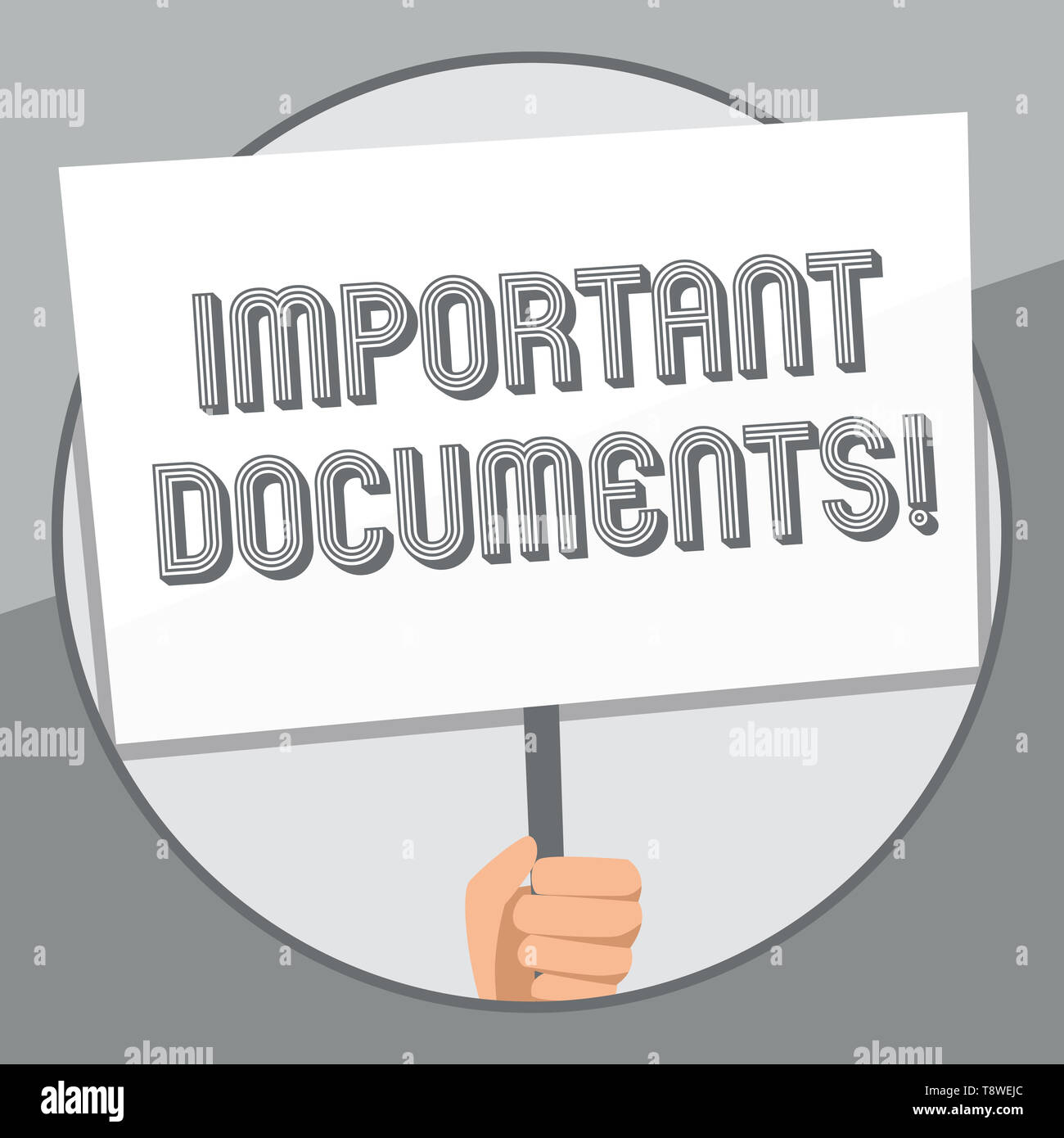 Important Documents Clipart