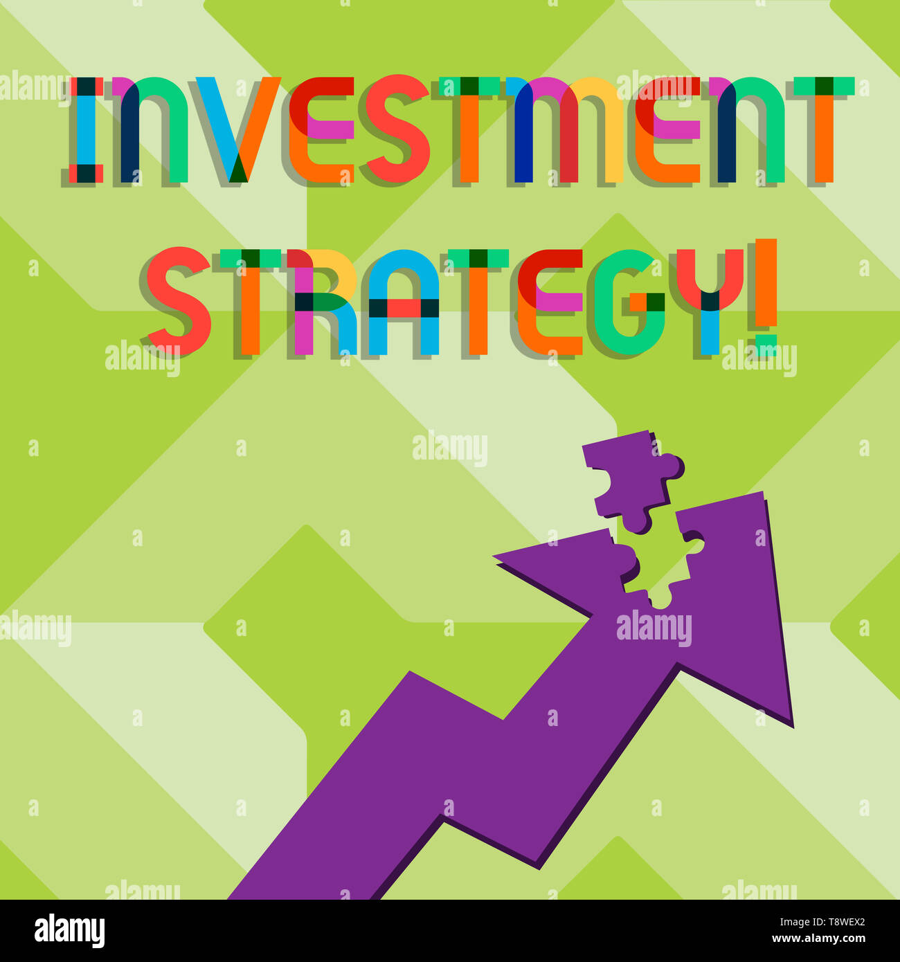 Handwriting text writing Investment Strategy. Conceptual photo the ...