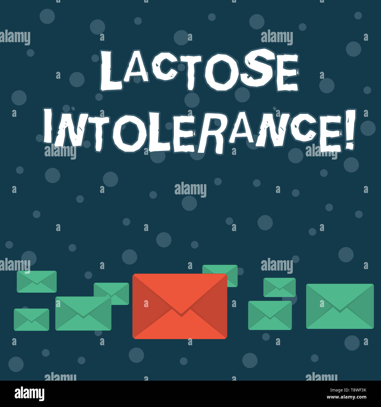 Writing note showing Lactose Intolerance. Business concept for ...