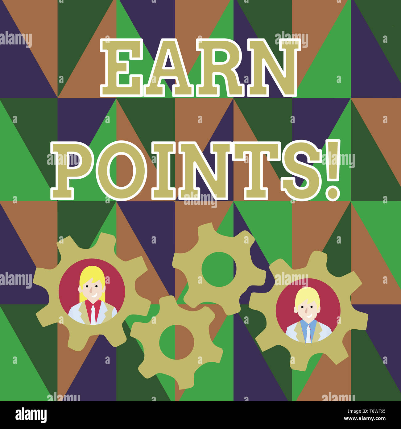 Text sign showing Earn Points. Business photo showcasing collecting ...
