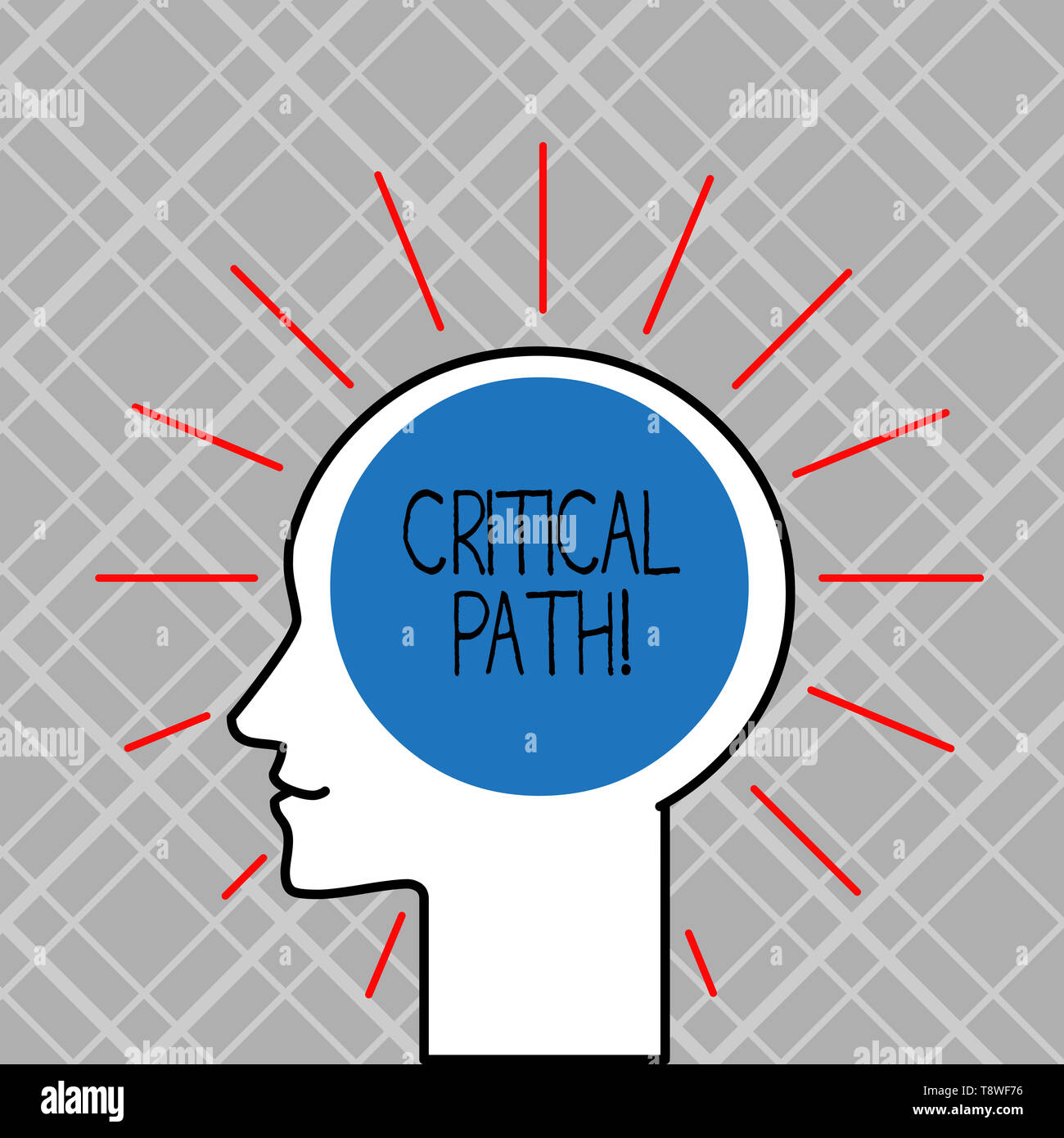 Word writing text Critical Path. Business photo showcasing sequence of ...