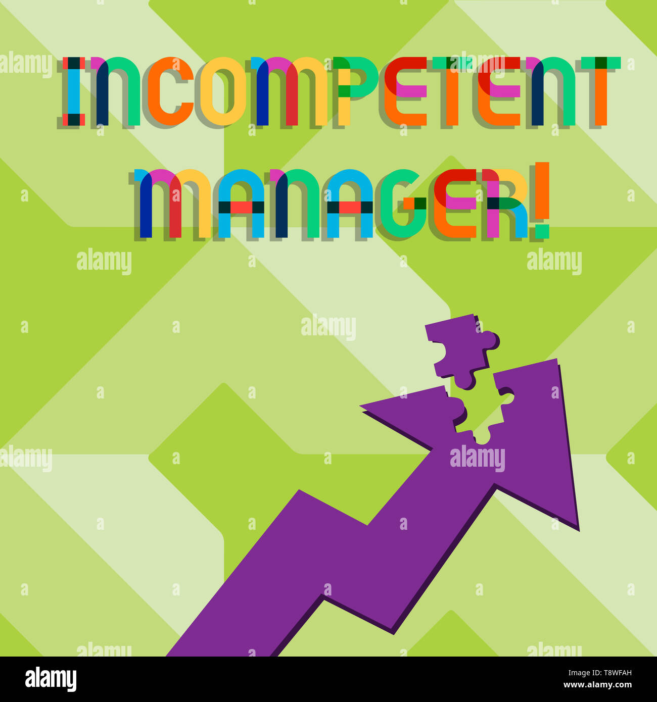 Handwriting text writing Incompetent Manager. Conceptual photo Lacking ...