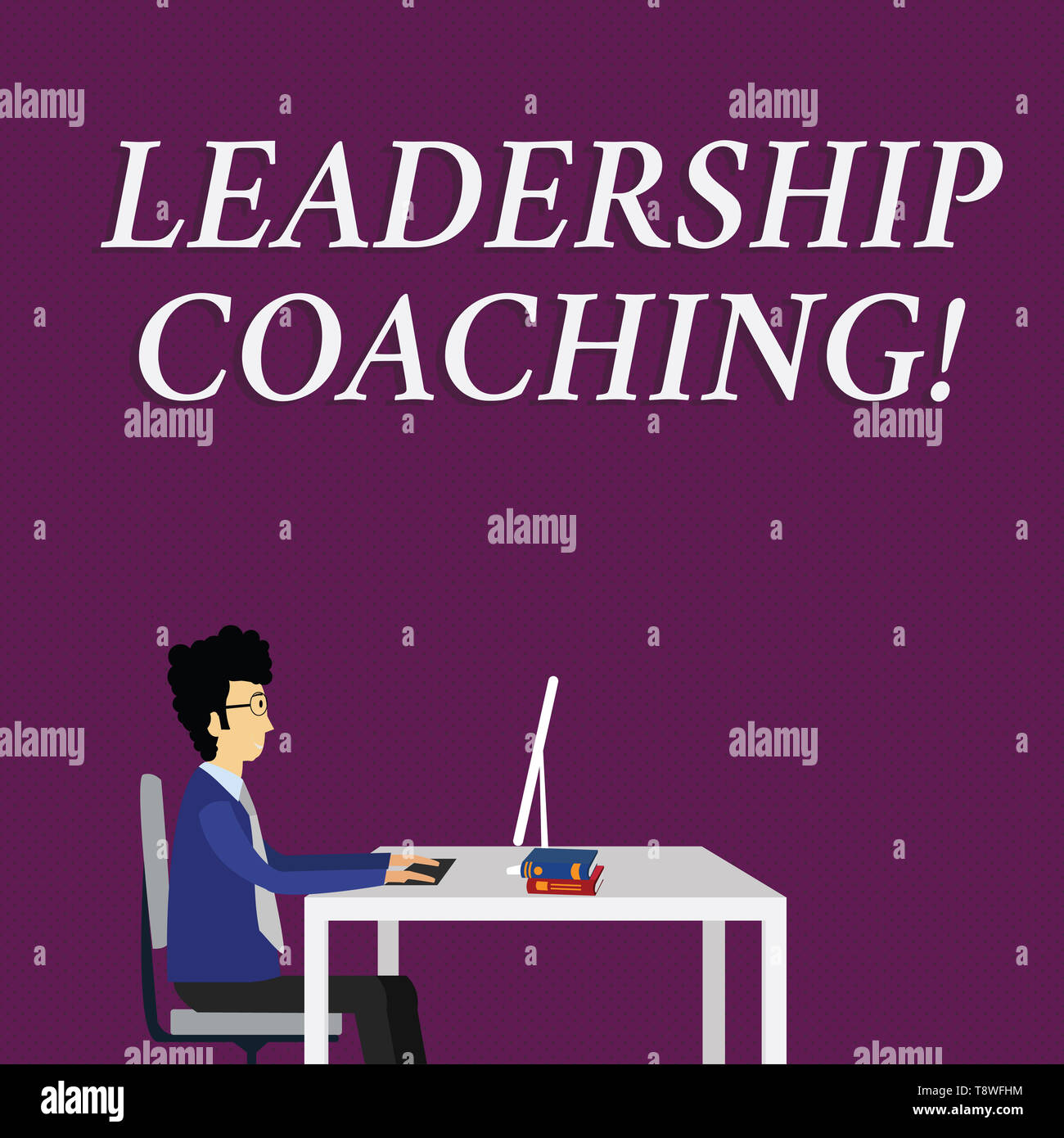 Writing note showing Leadership Coaching. Business concept for ...