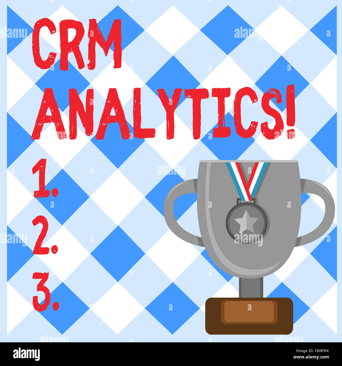Conceptual Hand Writing Showing Crm Analytics Concept Meaning Applications Used To Evaluate An