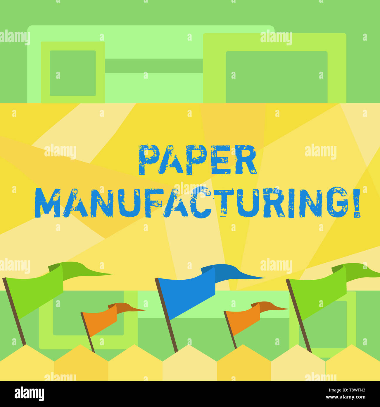 Handwriting text writing Paper Manufacturing. Conceptual photo company ...
