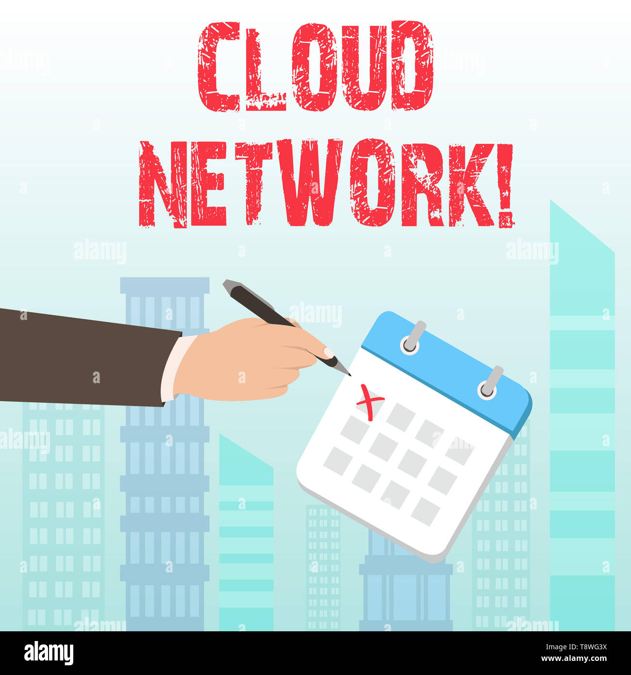 Word writing text Cloud Network. Business photo showcasing Access of ...