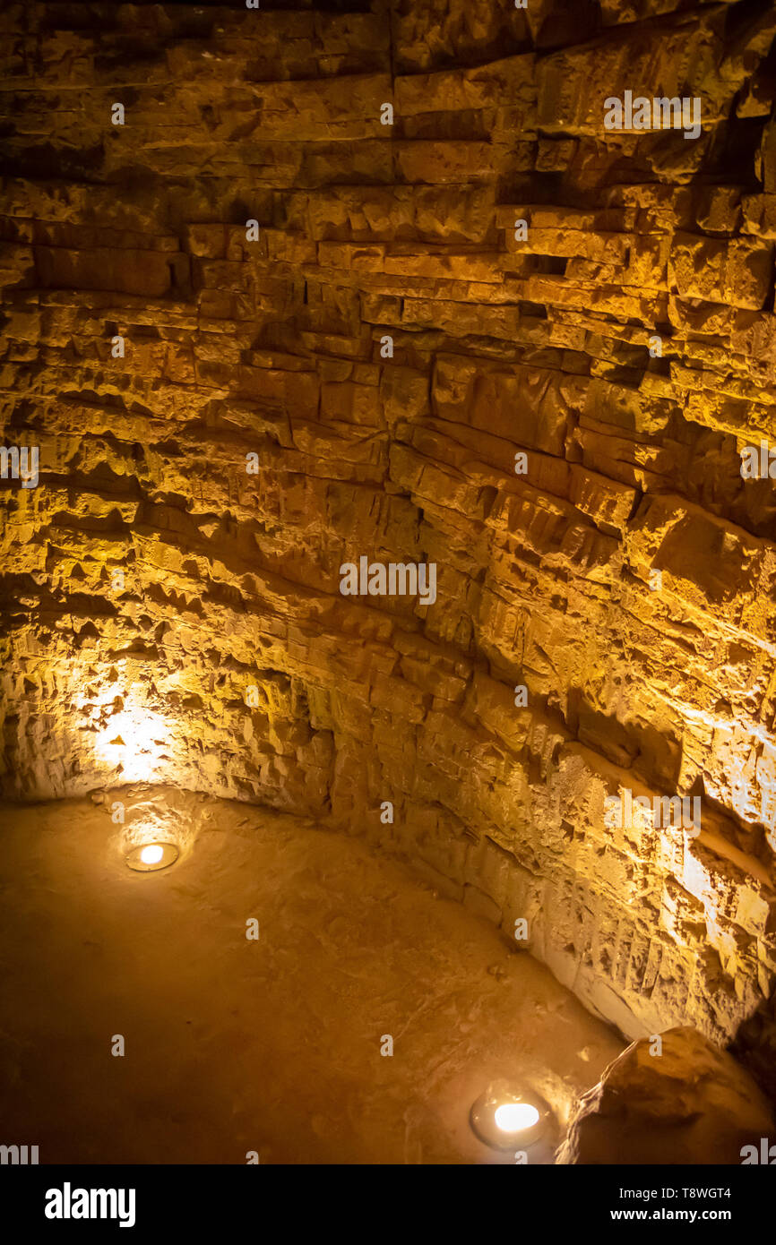 Headlamp cave hi-res stock photography and images - Alamy