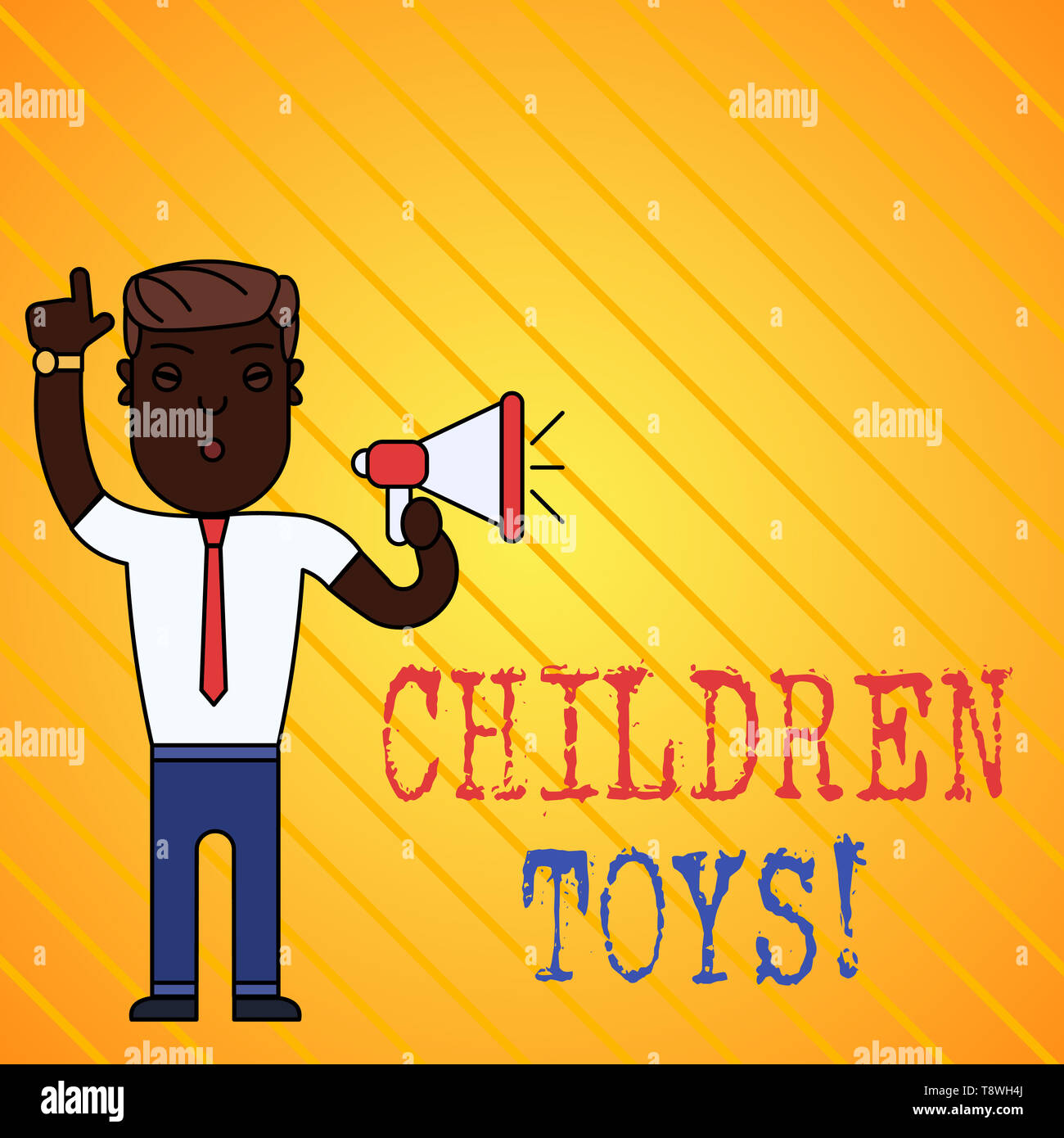 Conceptual hand writing showing Children Toys. Concept meaning An ...