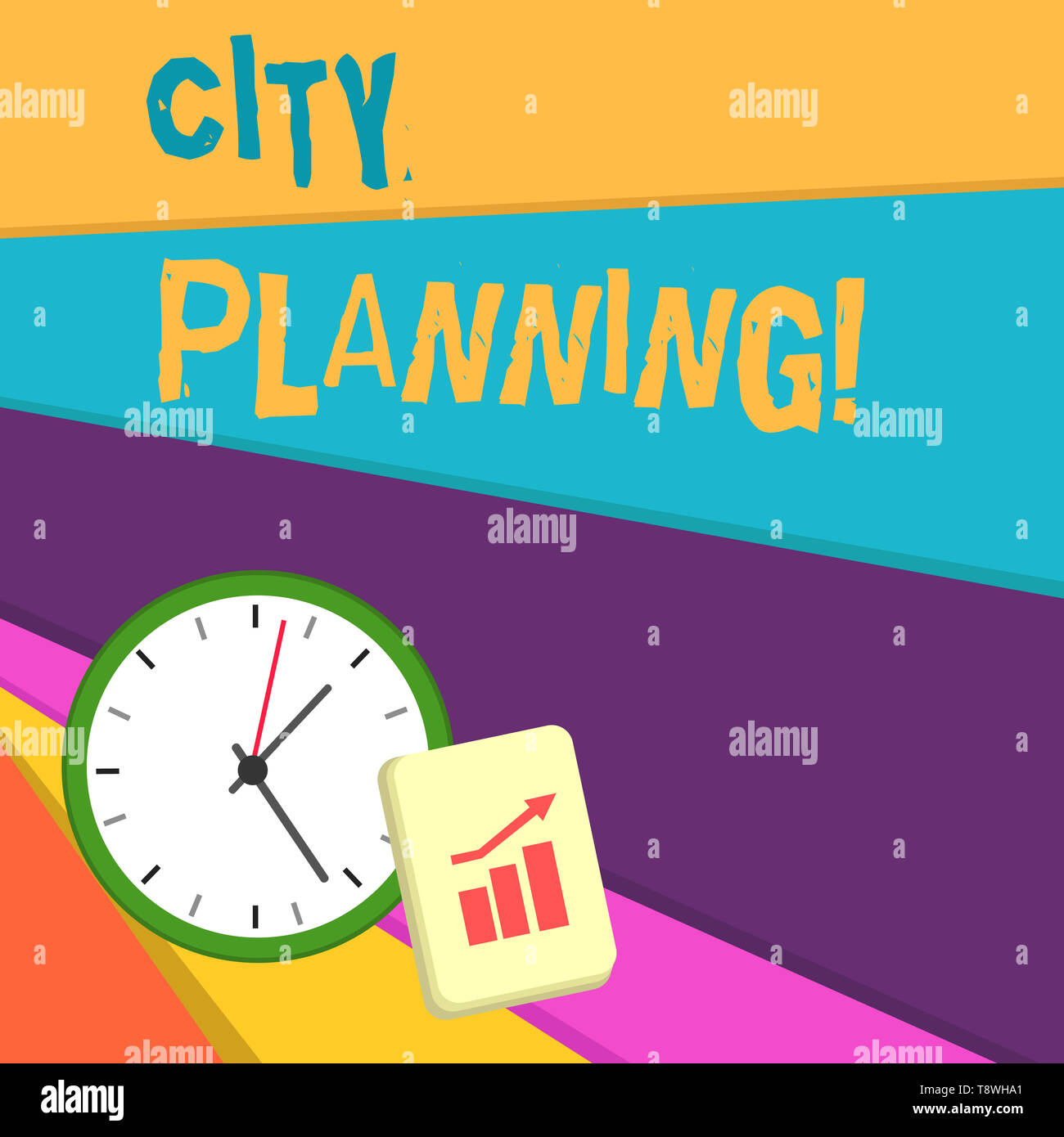 Handwriting text writing City Planning. Conceptual photo the planning ...