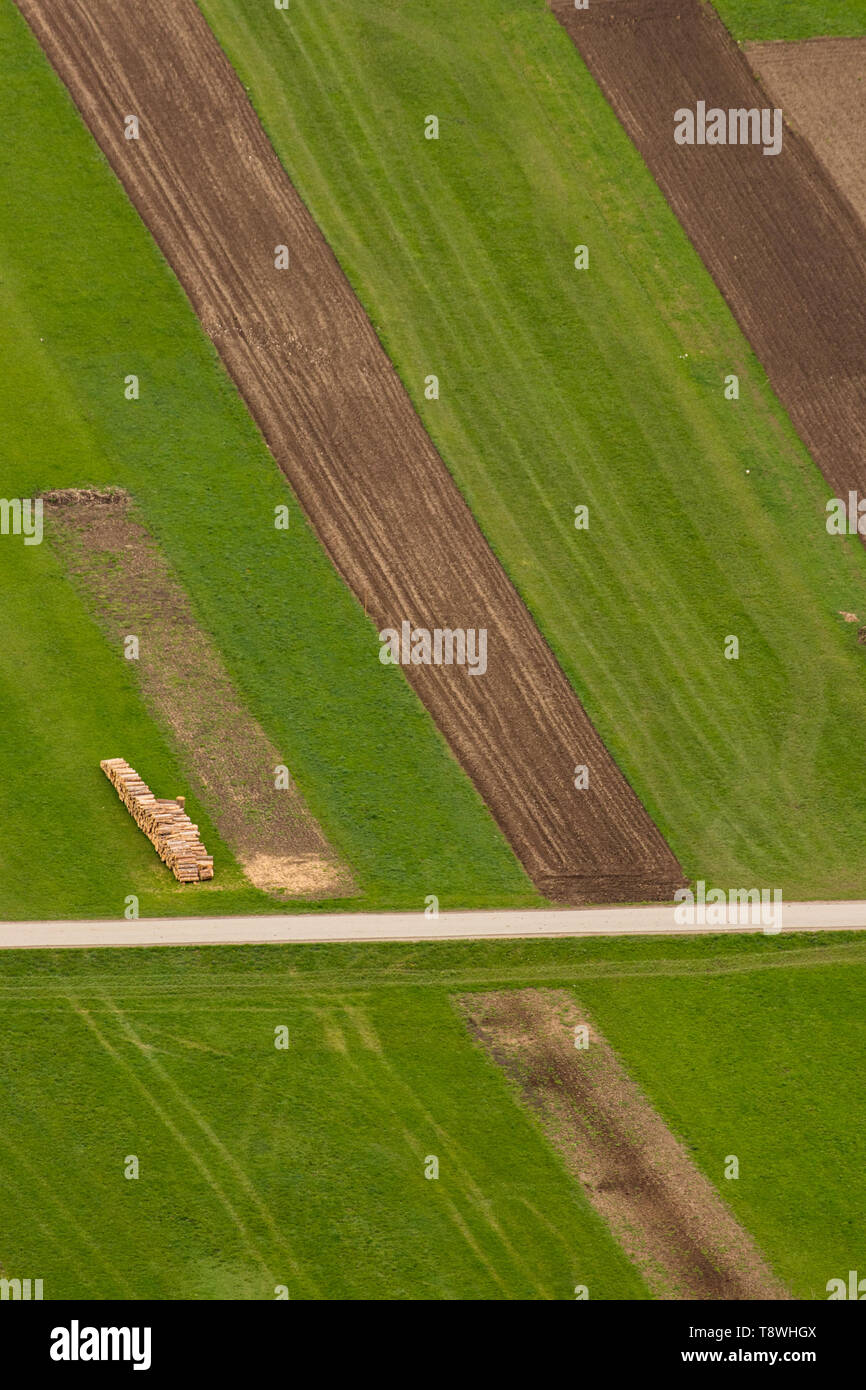 aerial picture of field Stock Photo - Alamy