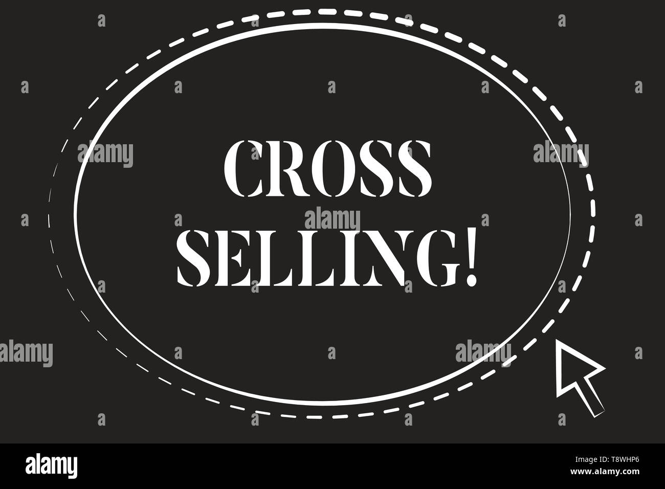 Conceptual hand writing showing Cross Selling. Concept meaning to sell ...