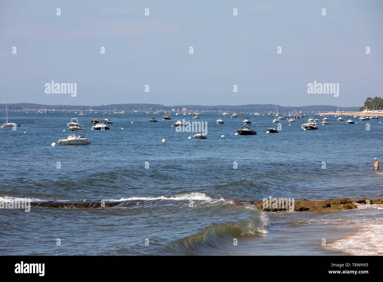 France aerial of arcachon basin hi-res stock photography and images - Alamy