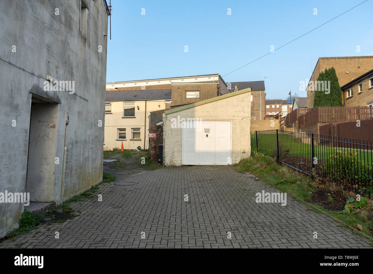 Countryside landscape with garage hi-res stock photography and images ...