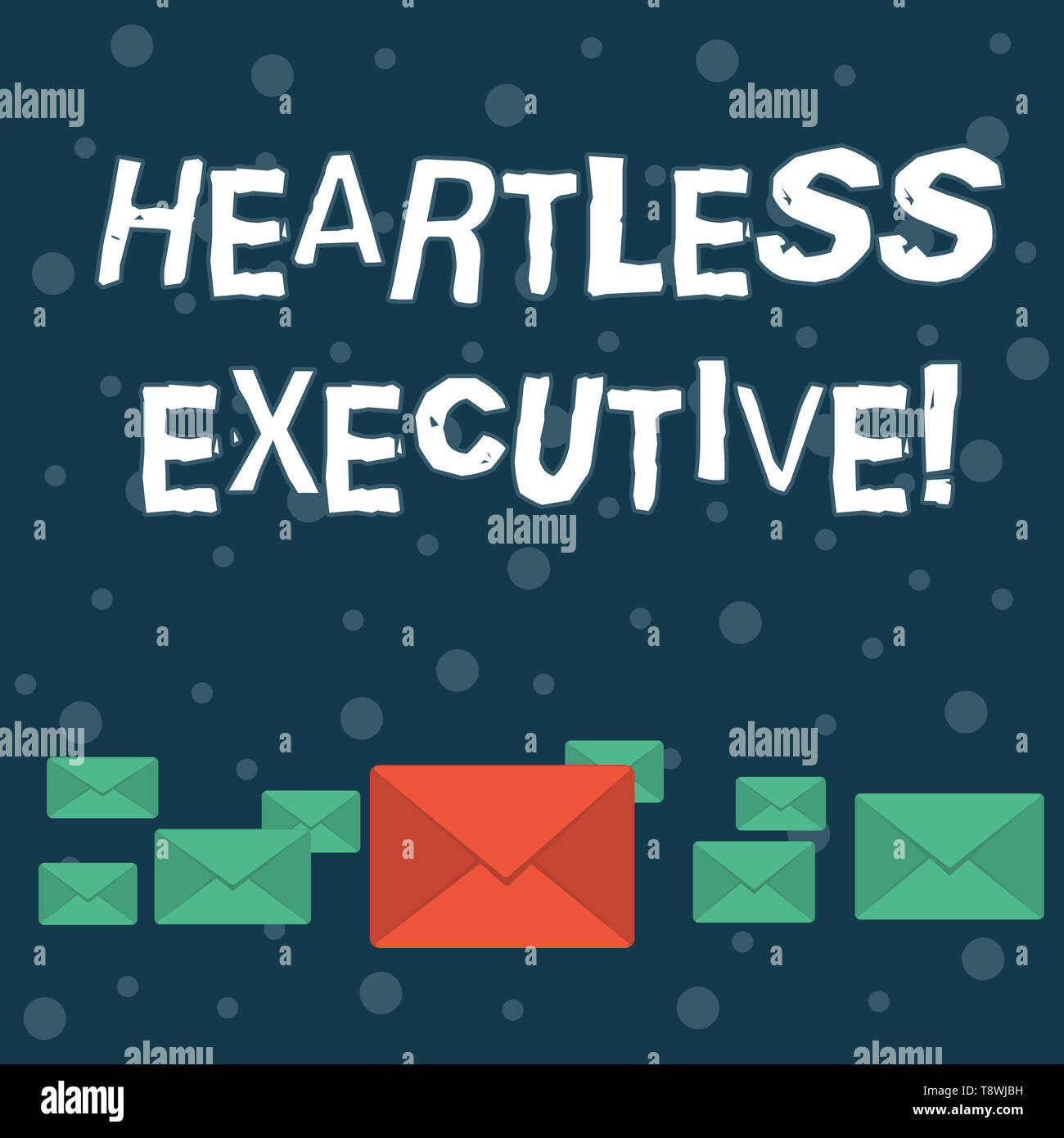 Writing note showing Heartless Executive. Business concept for workmate ...