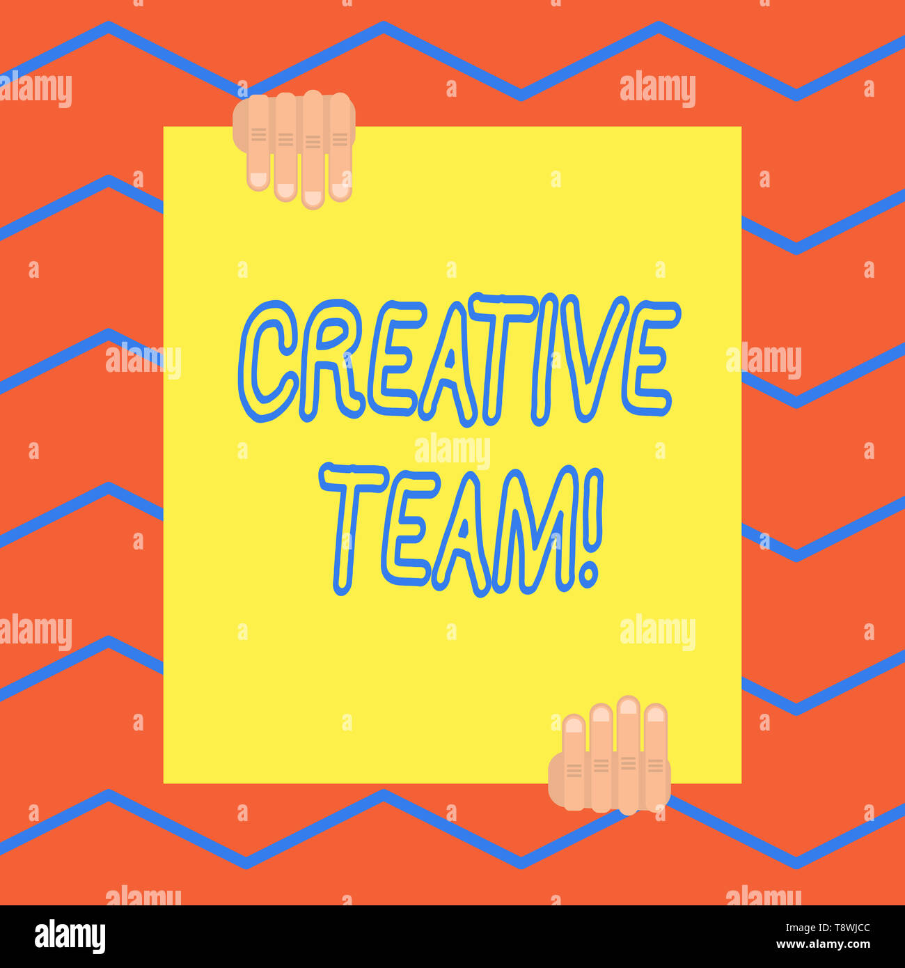 Handwriting text Creative Team. Conceptual photo Group of showing that ...