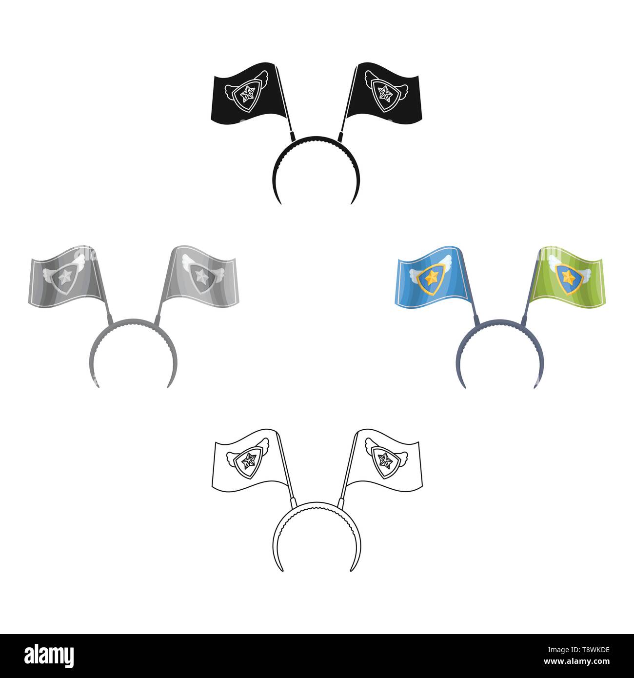 Horned headgear hi-res stock photography and images - Alamy