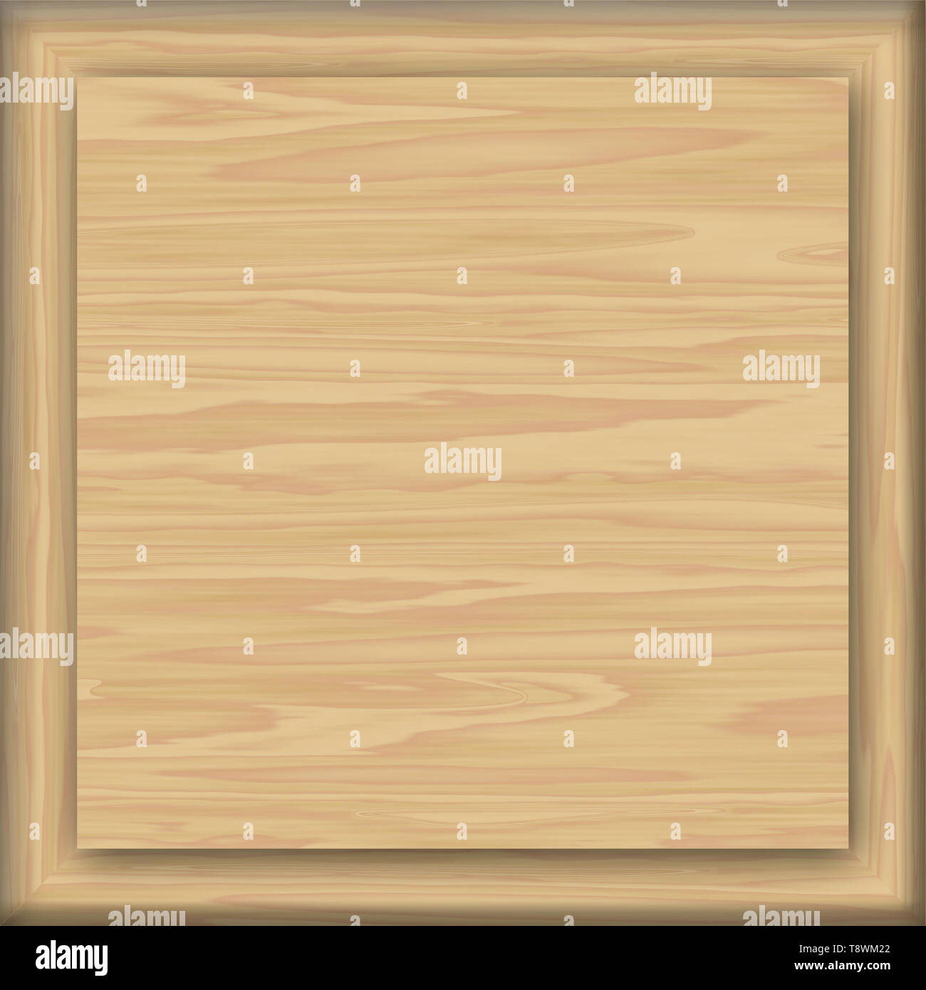 1x1 Maple Square Sign Blank Stock Photo - Alamy