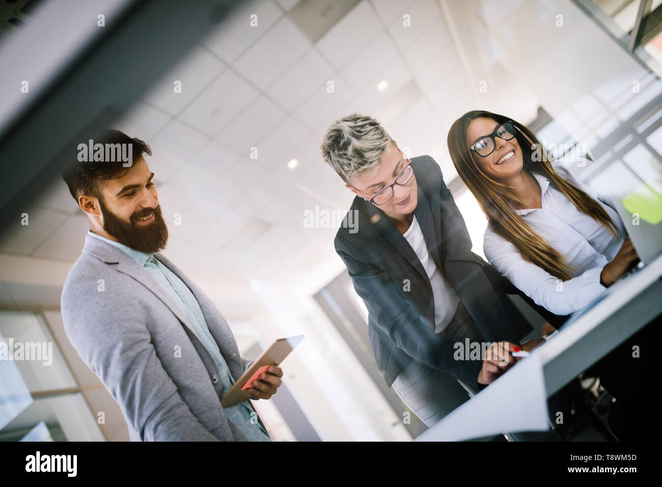 Engineer worker team together hi-res stock photography and images - Alamy
