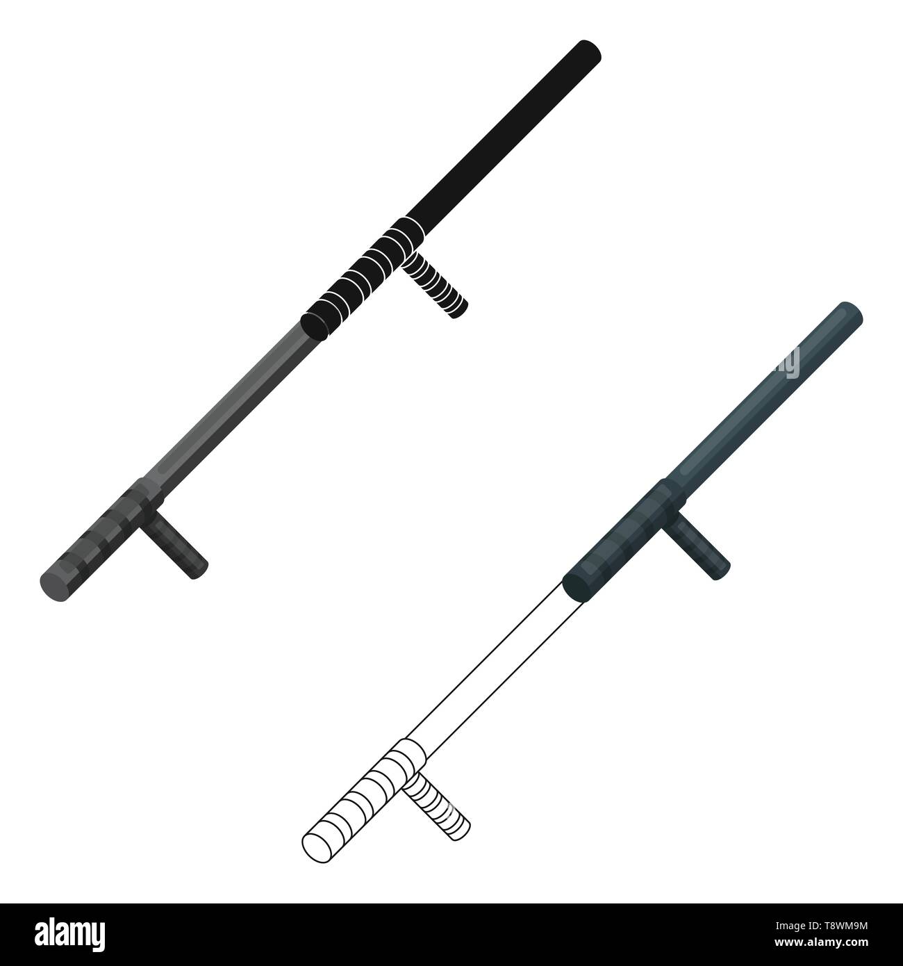 Nightstick cartoon hi-res stock photography and images - Alamy