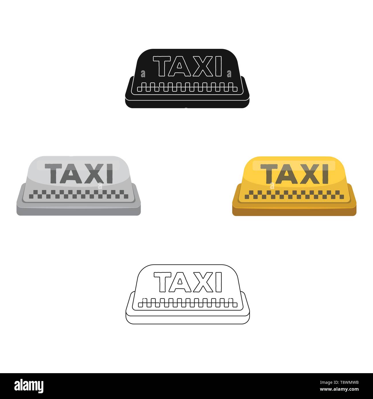 Checker cab logo hi-res stock photography and images - Alamy