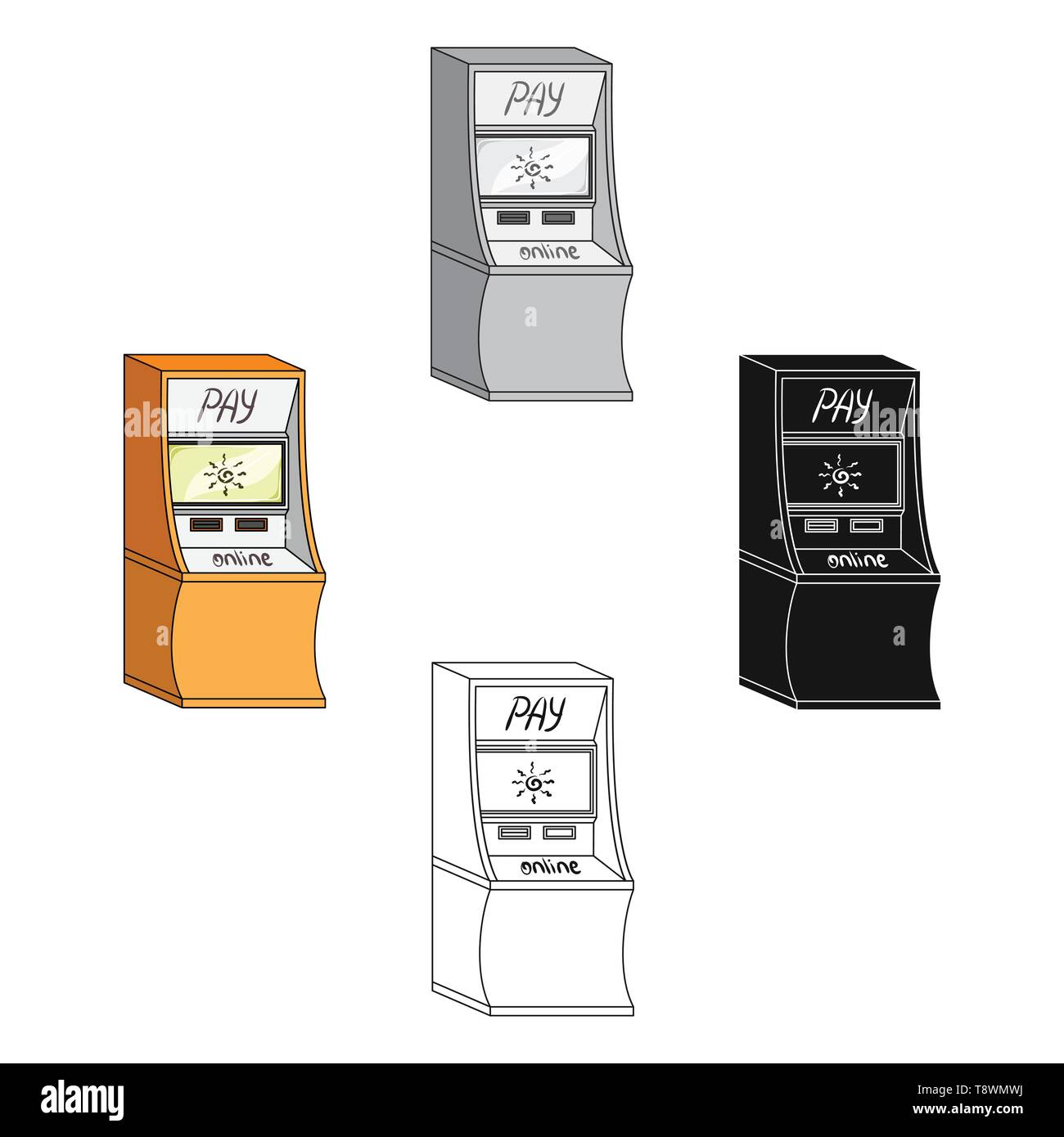 Refill card Stock Vector Images - Alamy