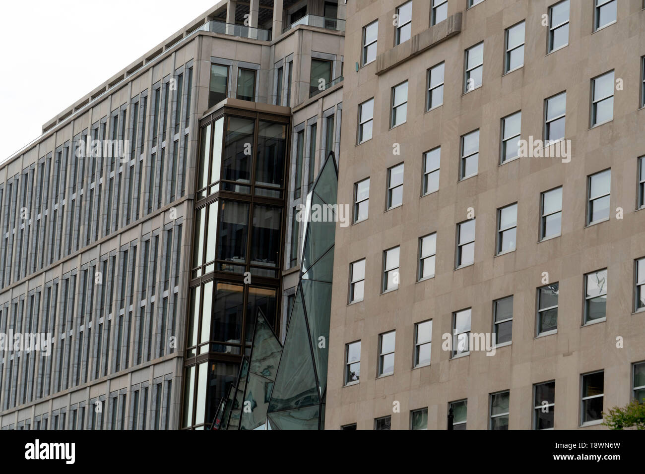 Washington dc 16th american legion street building windows detail Stock ...