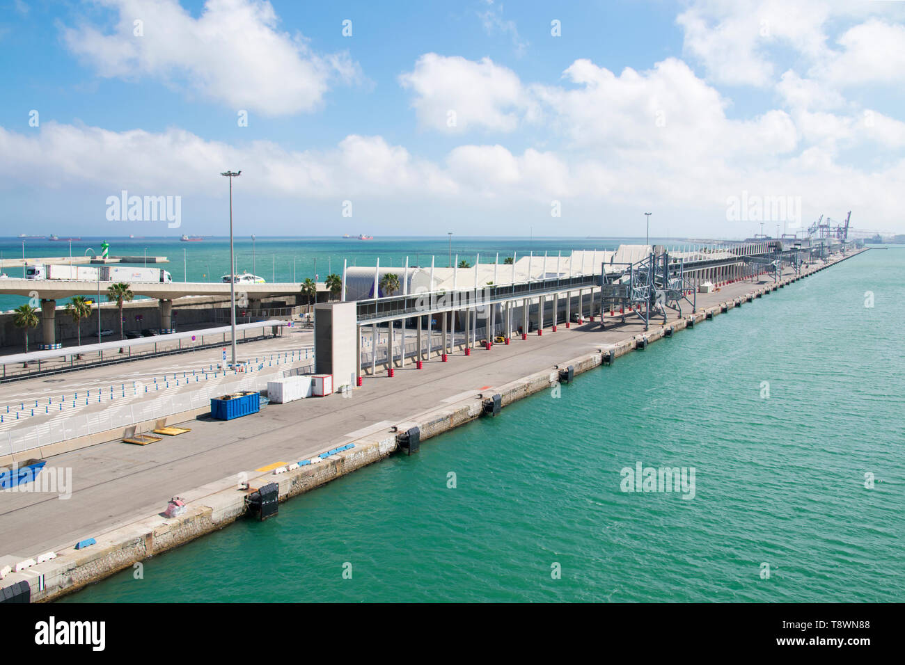 Cruise terminal of the port of Barcelona Stock Photo - Alamy